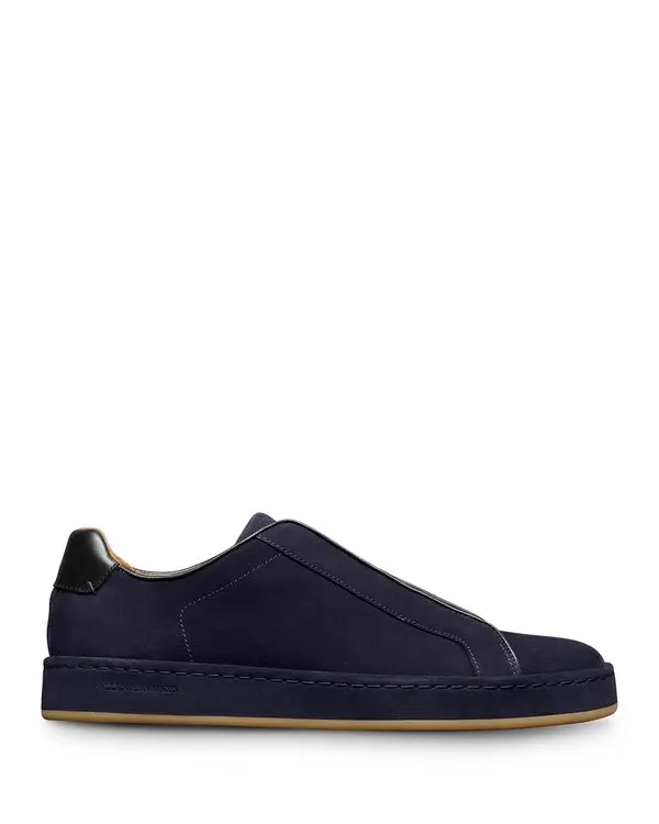 Allen Edmonds Banks Suede Slip On Sneakers