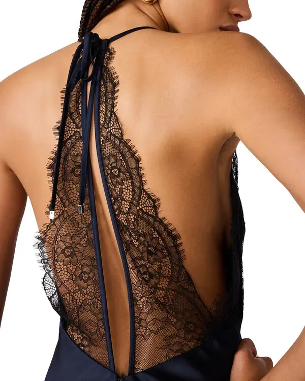 Steve Madden Phia Plunging Neck Gown