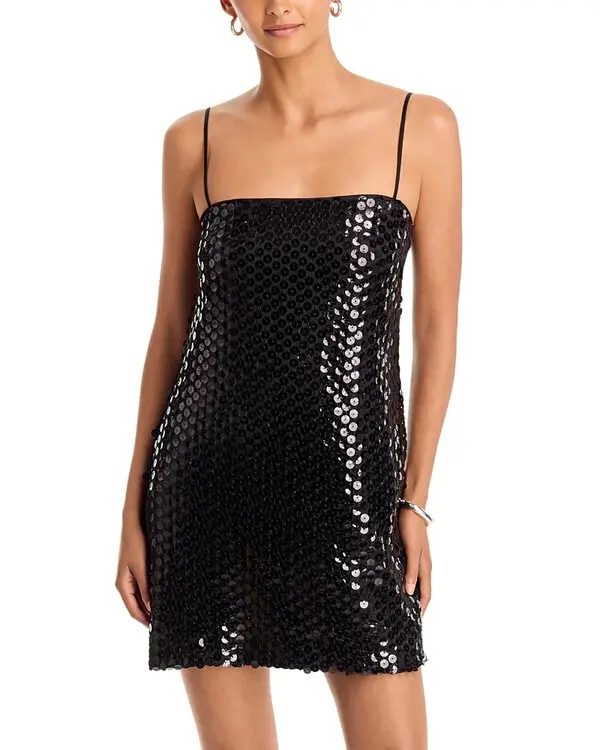 Ramy Brook Yvonne Embellished Mesh Dress