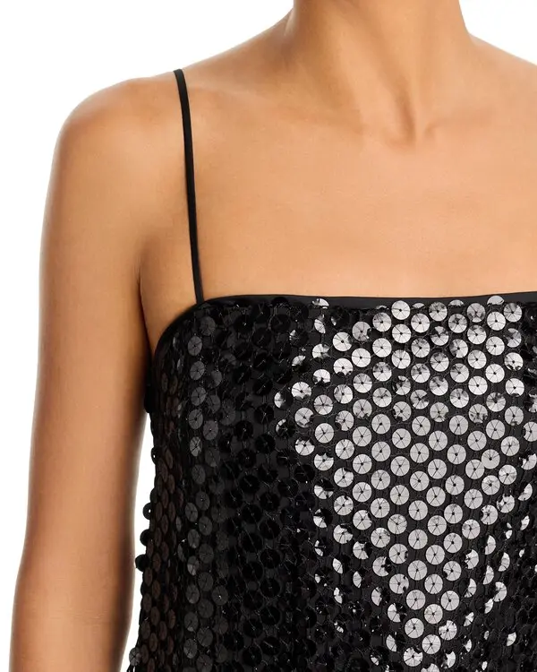 Ramy Brook Yvonne Embellished Mesh Dress