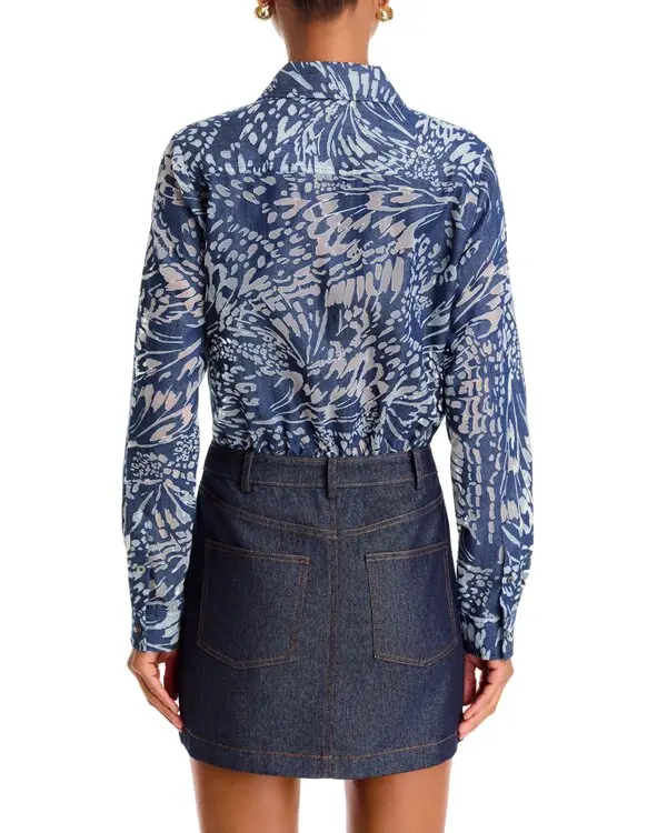 Ramy Brook June Mixed Media Dress