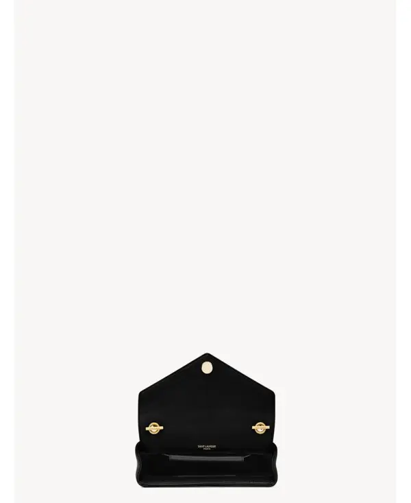 Saint Laurent Loulou Mini Shoulder Bag - Black