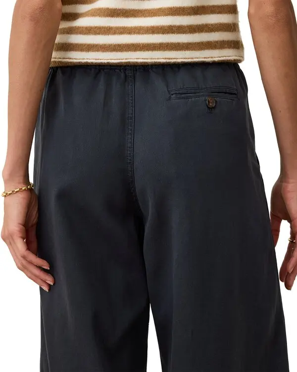 Marine Layer Allison Pleated Wide Leg Trousers