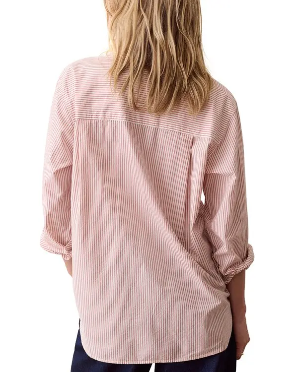 Marine Layer Jane Cotton Poplin Relaxed Shirt