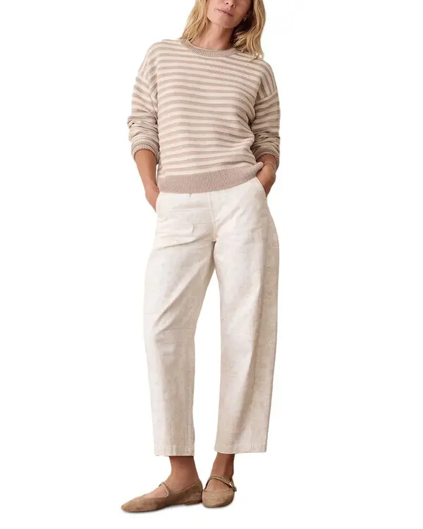 Marine Layer Juno Double Knit Long Sleeve Sweater