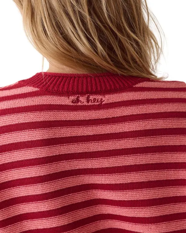 Marine Layer Juno Double Knit Long Sleeve Sweater