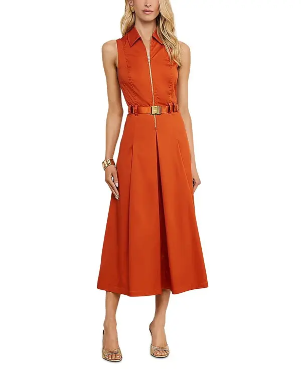L'Agence Kolton Midi Dress - Sienna