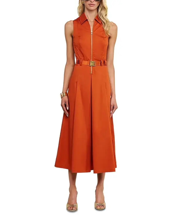 L'Agence Kolton Midi Dress - Sienna