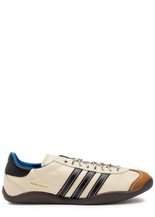 WALES BONNER Adidas X Karintha Panelled Leather Sneakers - White