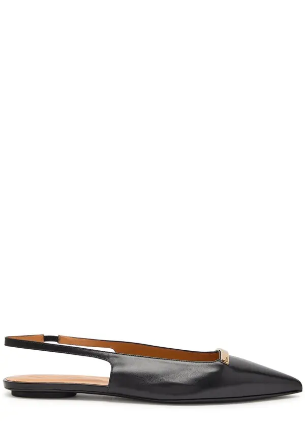 TOD'S Nagoya Leather Slingback Pumps