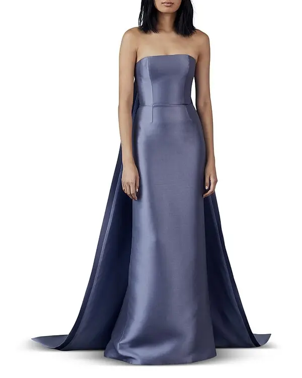 Amsale Mik Strapless Gown