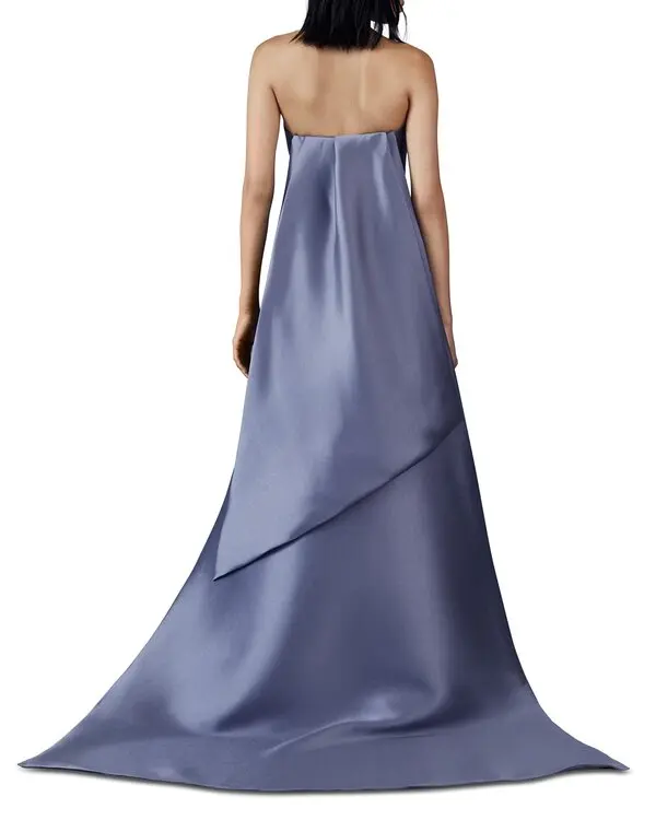Amsale Mik Strapless Gown