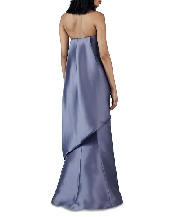 Amsale Mik Strapless Gown