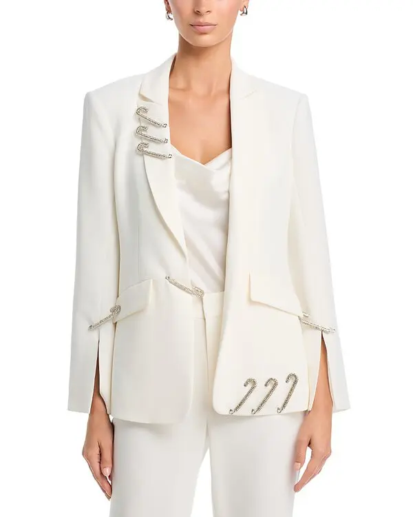 Cinq À Sept Charlee Safety Pin Blazer