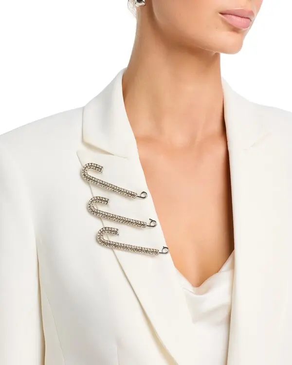 Cinq À Sept Charlee Safety Pin Blazer
