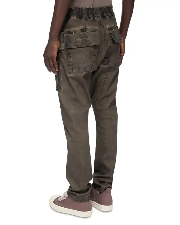 Rick Owens Creatch Regular Fit Cargo Drawstring Pants