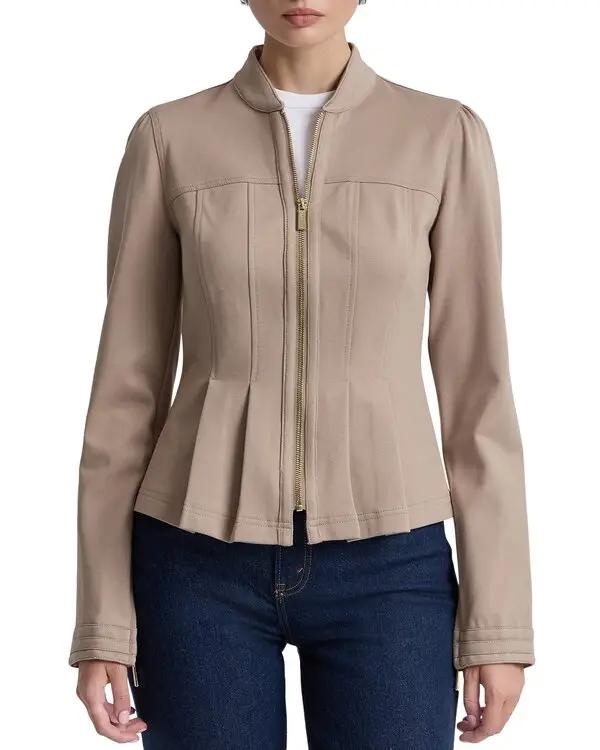 Bagatelle Pleated Peplum Jacket
