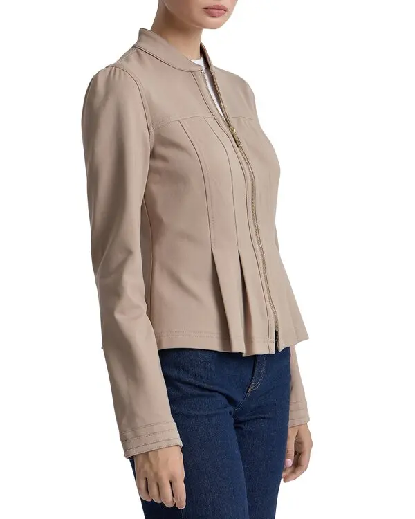 Bagatelle Pleated Peplum Jacket