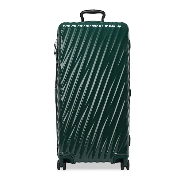Tumi Large Trunk Checked Spinner Suitcase