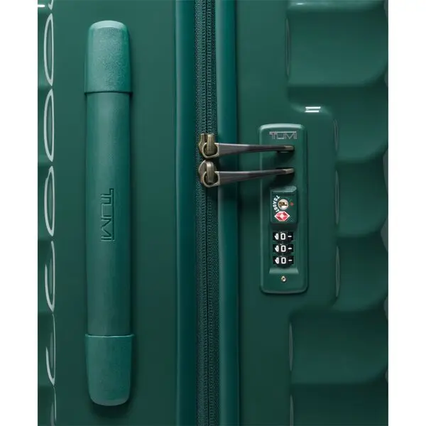 Tumi Large Trunk Checked Spinner Suitcase
