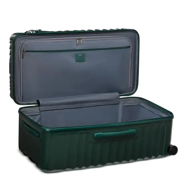 Tumi Large Trunk Checked Spinner Suitcase