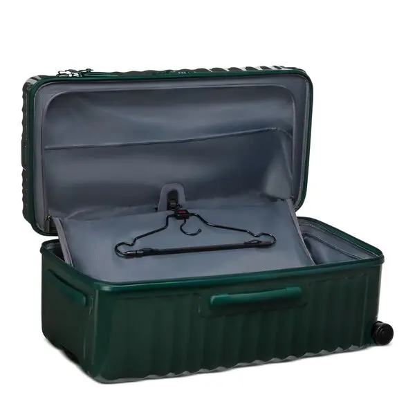 Tumi Large Trunk Checked Spinner Suitcase