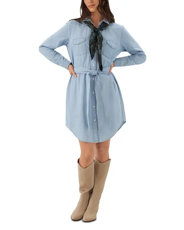 Karen Kane Western Belted Shirtdress