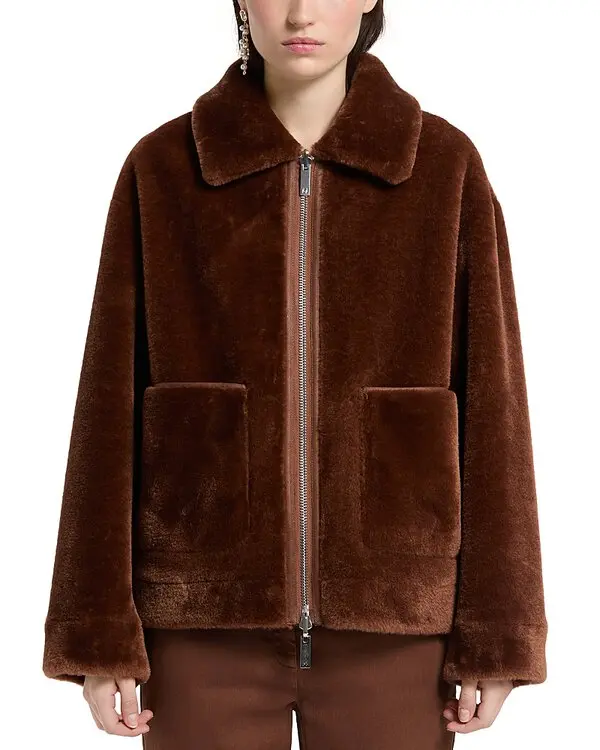 Marella Mllnuvole Faux Fur Reversible Coat