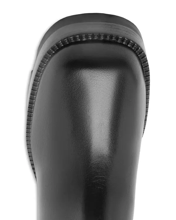 Schutz Leather Platform Boots