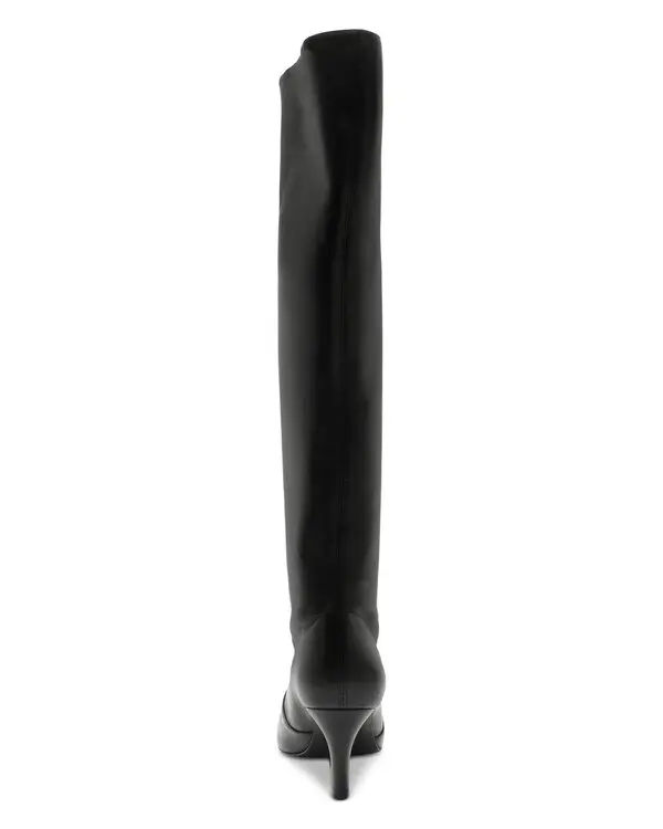 Schutz Lexi Mid Slouch Pointed Toe Boots