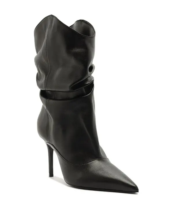 Schutz Maryana Slouch Leather Boots