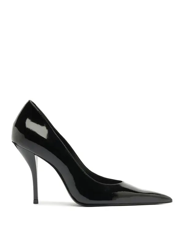 Schutz Miranda Patent Leather High Heel Pumps - Black