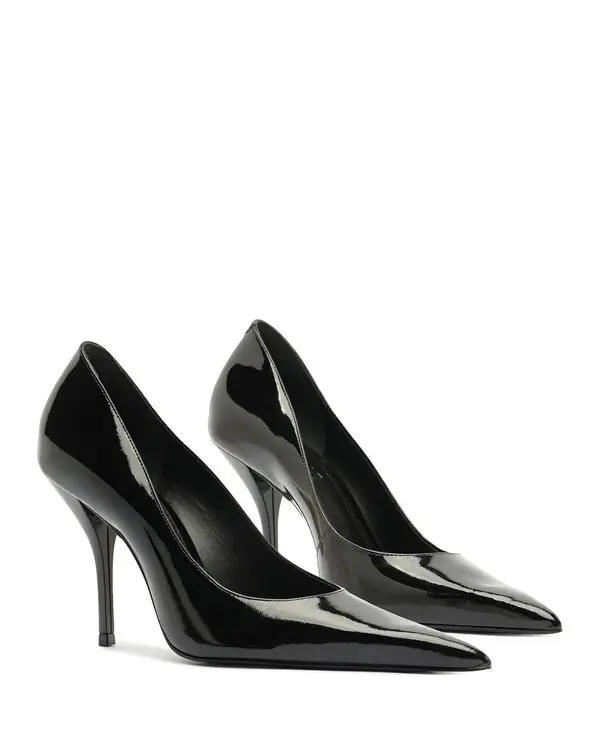 Schutz Miranda Patent Leather High Heel Pumps - Black