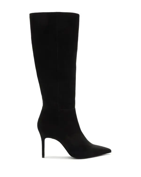 Schutz Mikki Up Nubuck Knee High Boots