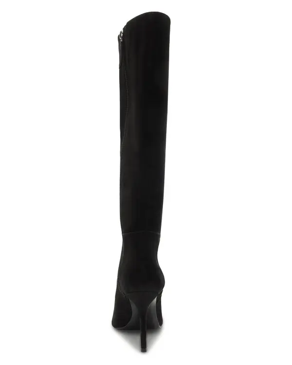 Schutz Mikki Up Nubuck Knee High Boots