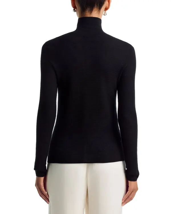 LISA YANG Lory Cashmere Turtleneck - Black