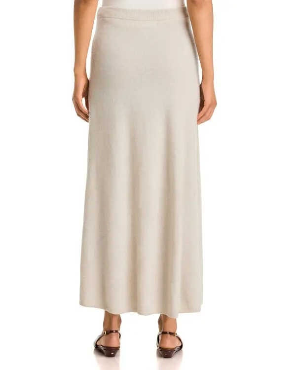 LISA YANG Dolly Cashmere Maxi Skirt - Oyster