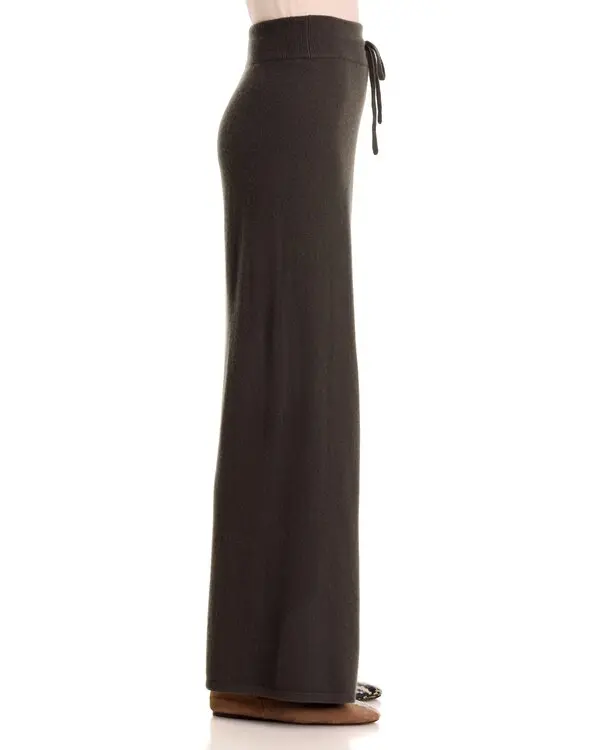 LISA YANG Sofi Cashmere Trousers - Dark Fern