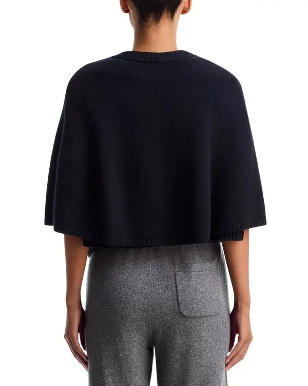 LISA YANG Quinnie Cashmere Button Front Cape