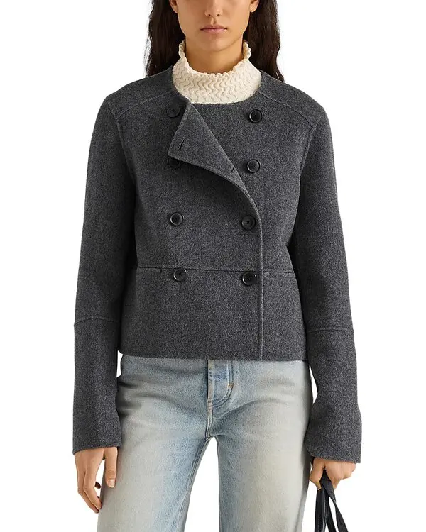 Proenza Schouler White Label Courtney Double Breasted Jacket