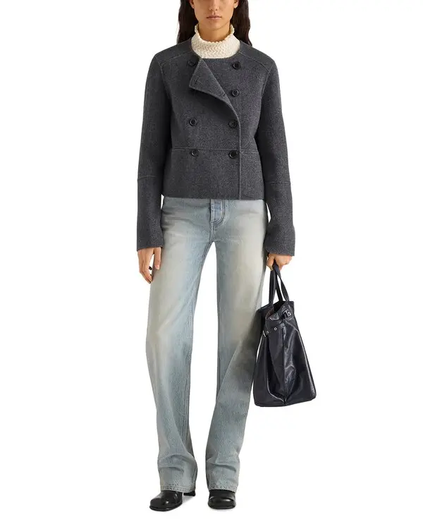 Proenza Schouler White Label Courtney Double Breasted Jacket