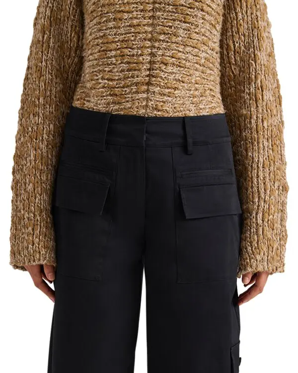 Proenza Schouler White Label Talla Stretch Cotton Cargo Pants