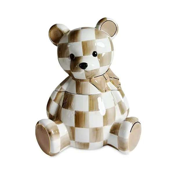 MACKENZIE-CHILDS Bear Cookie Jar