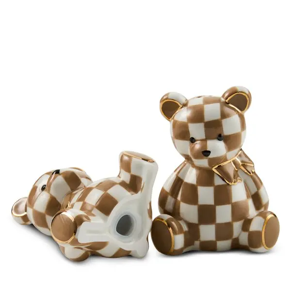 MACKENZIE-CHILDS Bear Salt & Pepper Set
