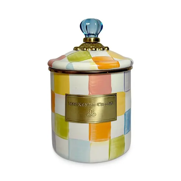 MACKENZIE-CHILDS Check Small Canister