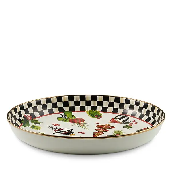 MACKENZIE-CHILDS The Halls Abundant Bowl - Deck