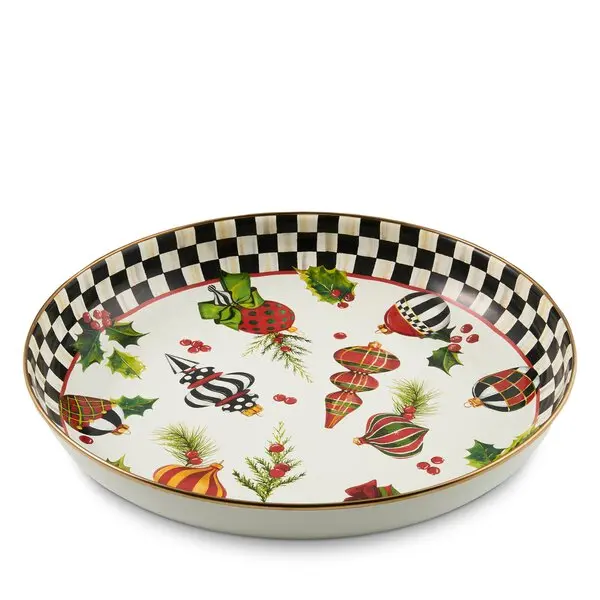 MACKENZIE-CHILDS The Halls Abundant Bowl