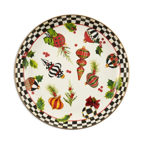 MACKENZIE-CHILDS The Halls Abundant Bowl