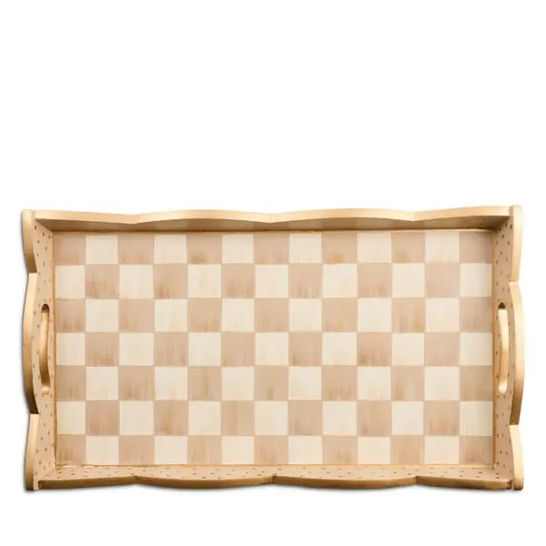MACKENZIE-CHILDS Check Breakfast Tray