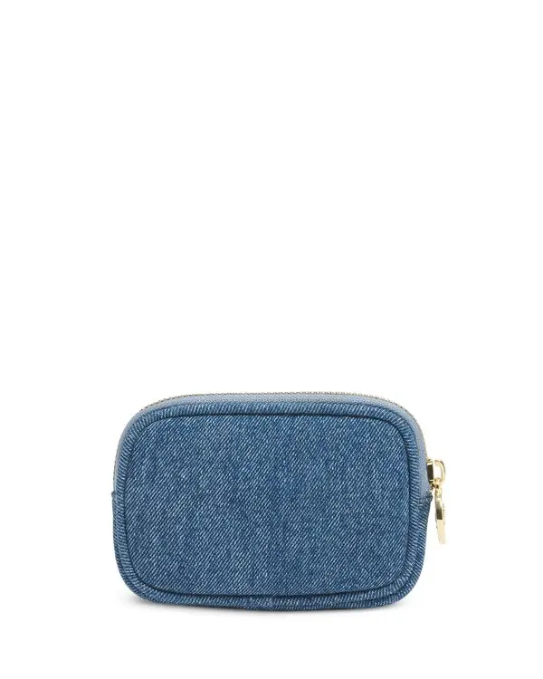 Stoney Clover Lane Liberty Fabric Airplane Patch Micro Pouch